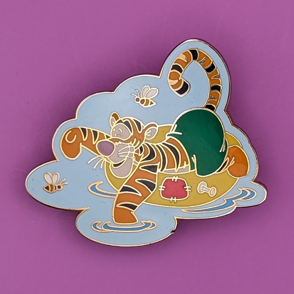 Disney | Accessories | Disneys Tiger On Float Pin | Poshmark